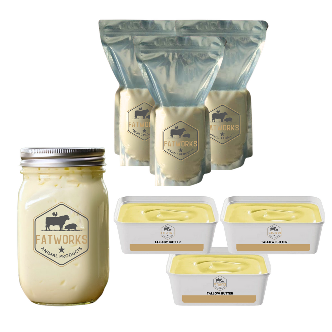 Beef Tallow and beef tallow butter – Fatworks