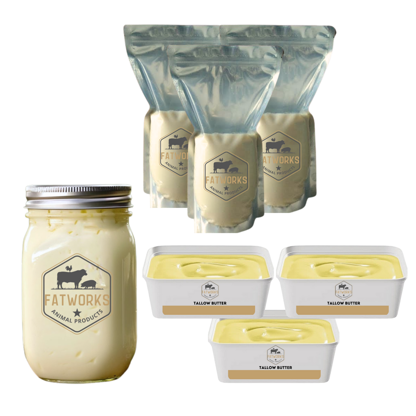 Beef Tallow and beef tallow butter – Fatworks